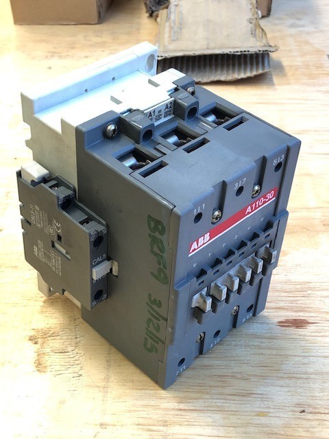 ABB contactor A110-30 appears new ex spares inventory Auction (1494 ...