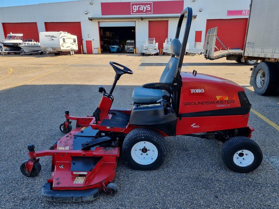 Toro Groundsmaster 3280 D Small Area Rotary Mower Auction, 60% OFF
