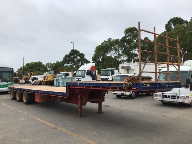 2015 Howard Porter TRI470 Triaxle Drop Deck Trailer Auction (0006 ...