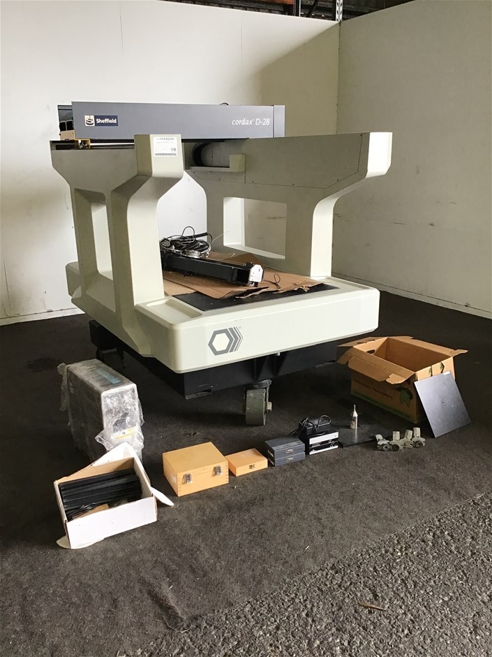 Sheffield D-28 Cordax Discovery III CMM Machine Auction (0042-7038531 ...