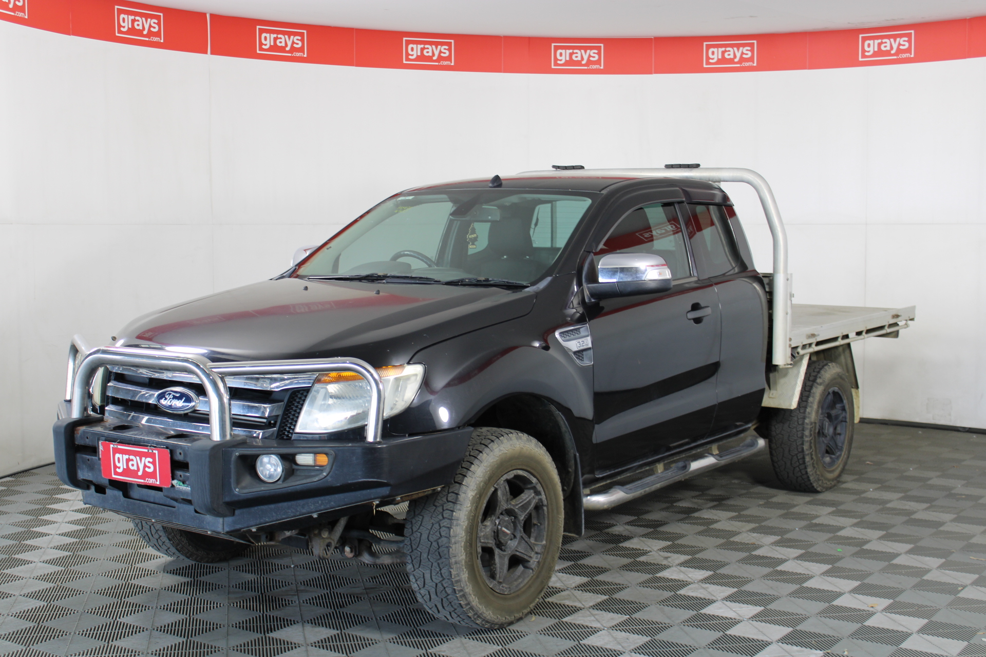 2012 Ford Ranger XLT 4X2 Hi-Rider PX Turbo Diesel Automatic Ute Auction ...