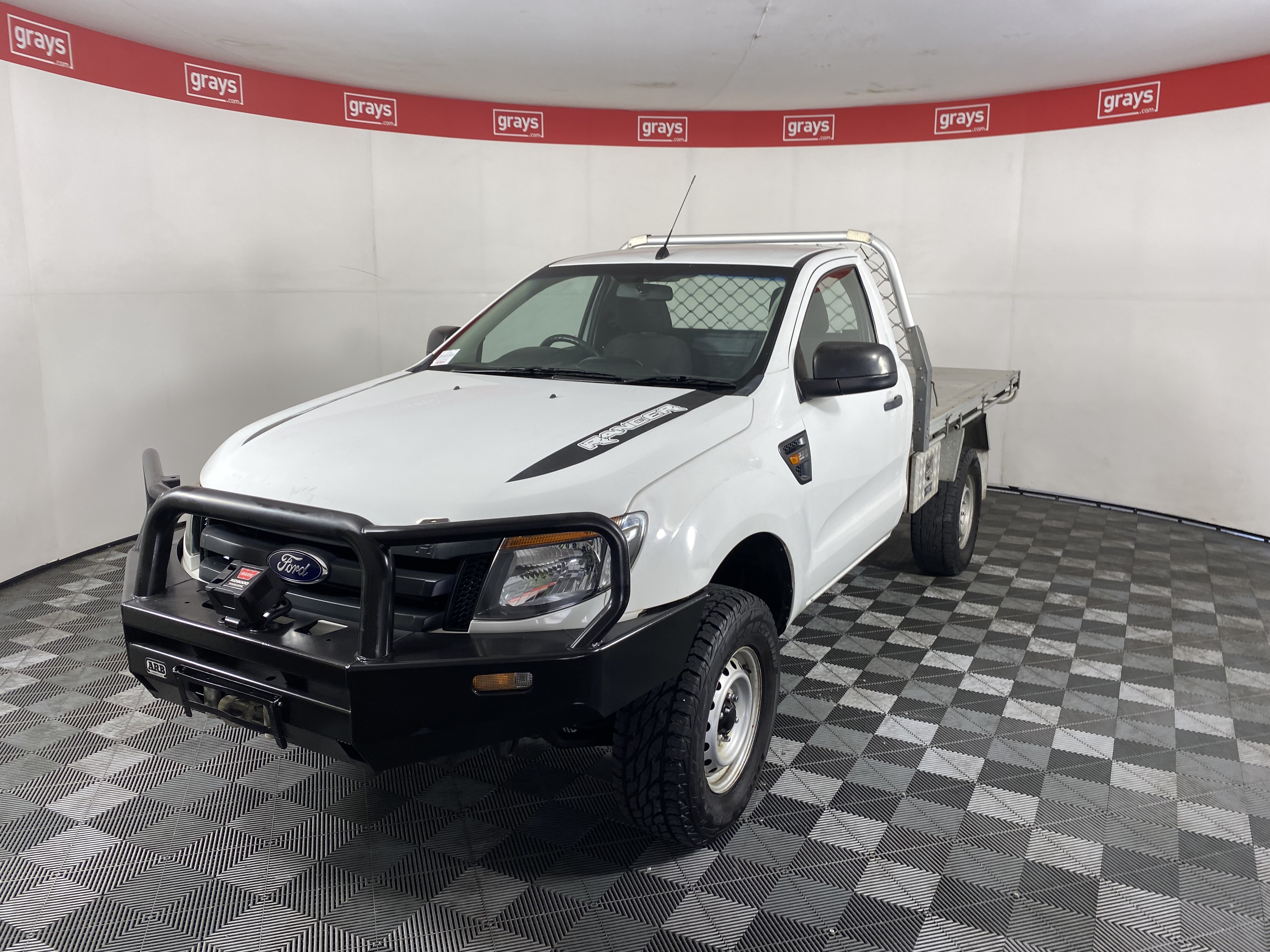 2012 Ford Ranger XL 4X4 PX Turbo Diesel Manual Cab Chassis Auction ...