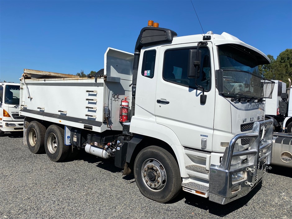 2012 Mitsubishi Fuso FV500 6 x 4 Rigid Tipper Truck Auction (0001 ...