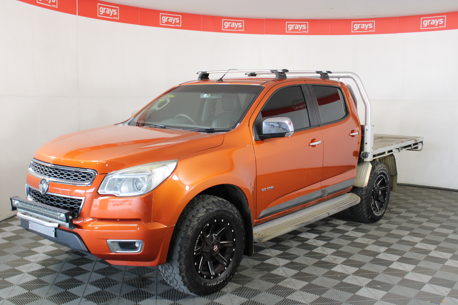 2013 Holden Colorado 4X4 LTZ RG Turbo Diesel Automatic Dual Cab Auction ...