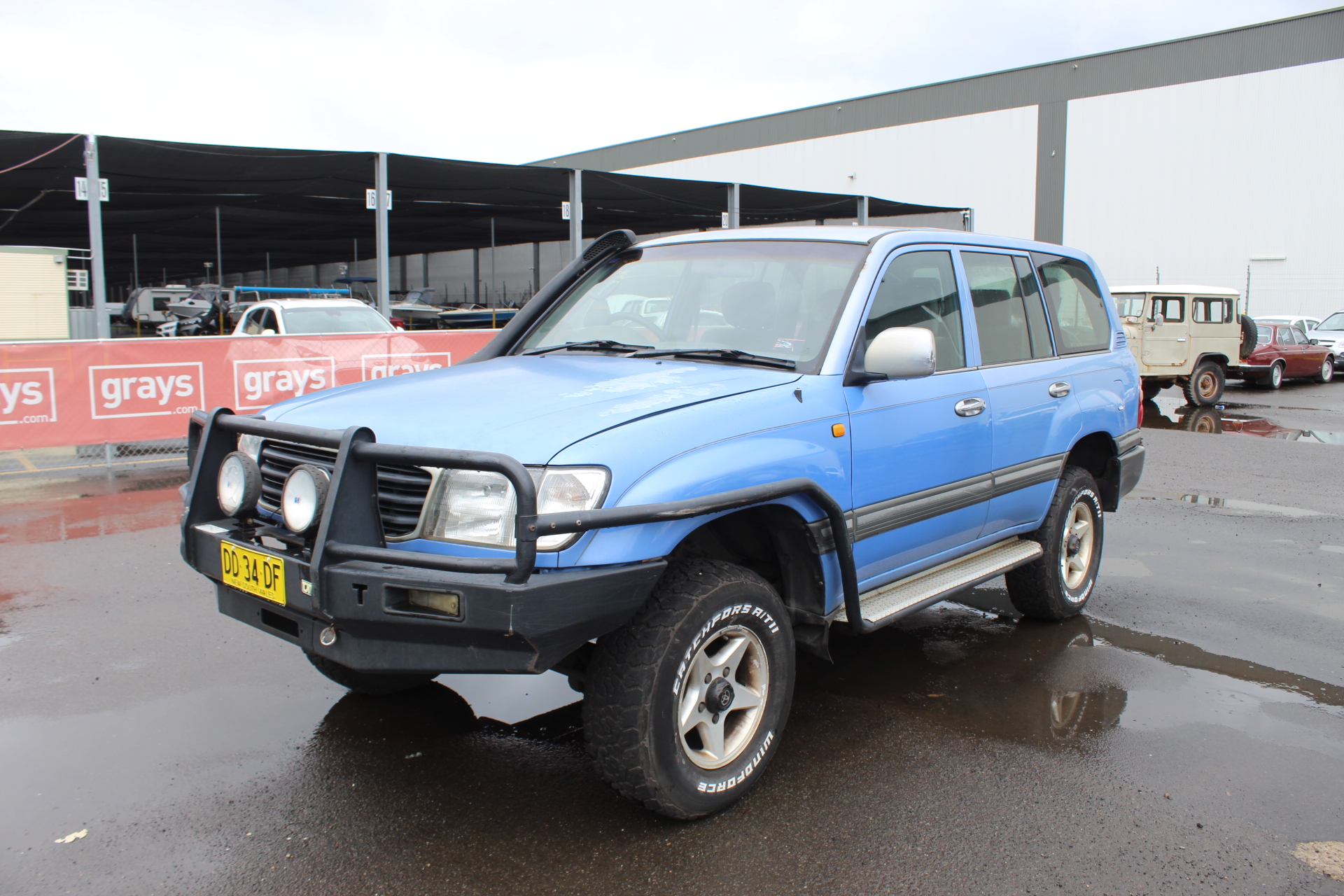1999 Toyota Landcruiser GXL (4x4) FZJ105R Automatic 7 Seats Wagon ...