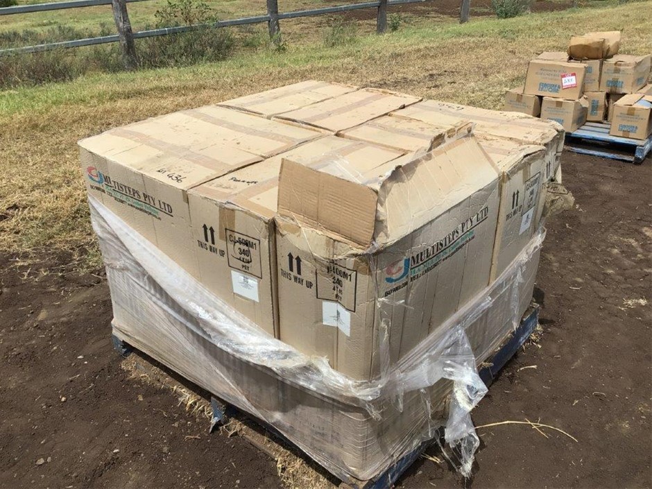 8 x Cartons CJ-500M1 Punnets Auction (0436-7036969) | Grays Australia