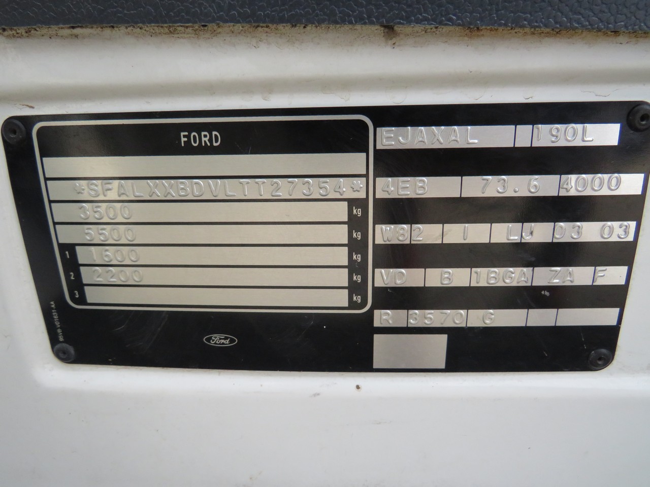 1999 (Comp) Ford Transit Low (SWB) VG Manual Van Auction, 59% OFF