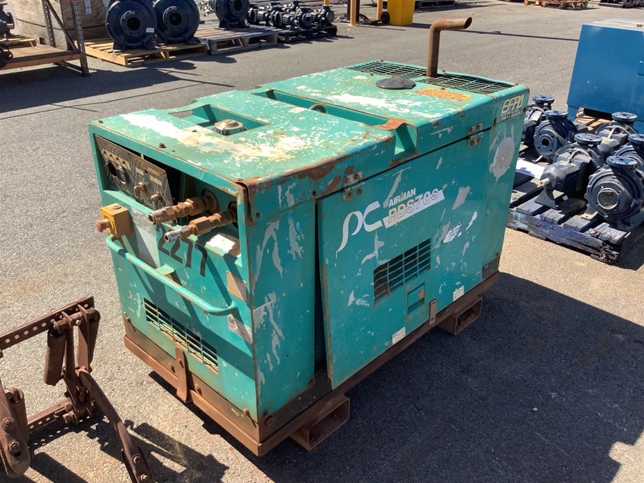 Airman PDS70S Compressor Auction (0009-9029763) | Grays Australia