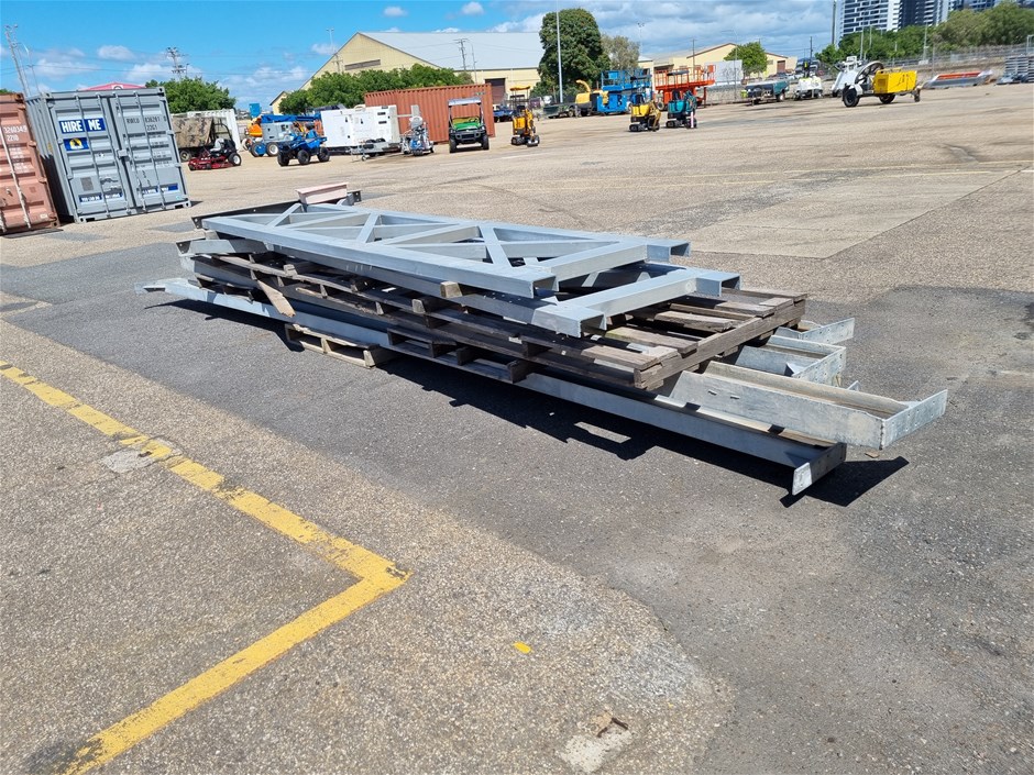 Steel Fabricated I beam Racking Auction (0028-7037777) | Grays Australia