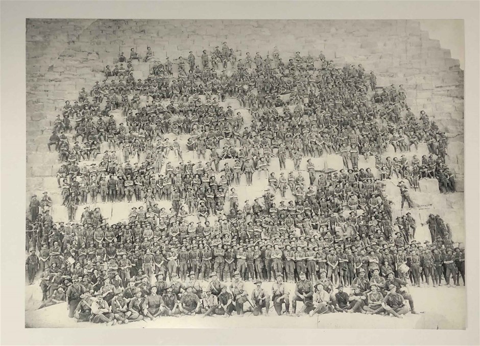 Anzac 1915 WW1 Cheop Pyramid Photo Auction (0014-1309827) | Grays Australia