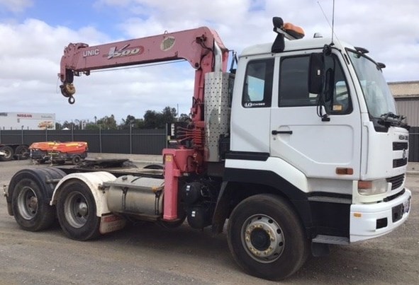2005 NIssan UD CW385 6 x 4 Crane Prime Mover Truck (Pooraka, SA ...