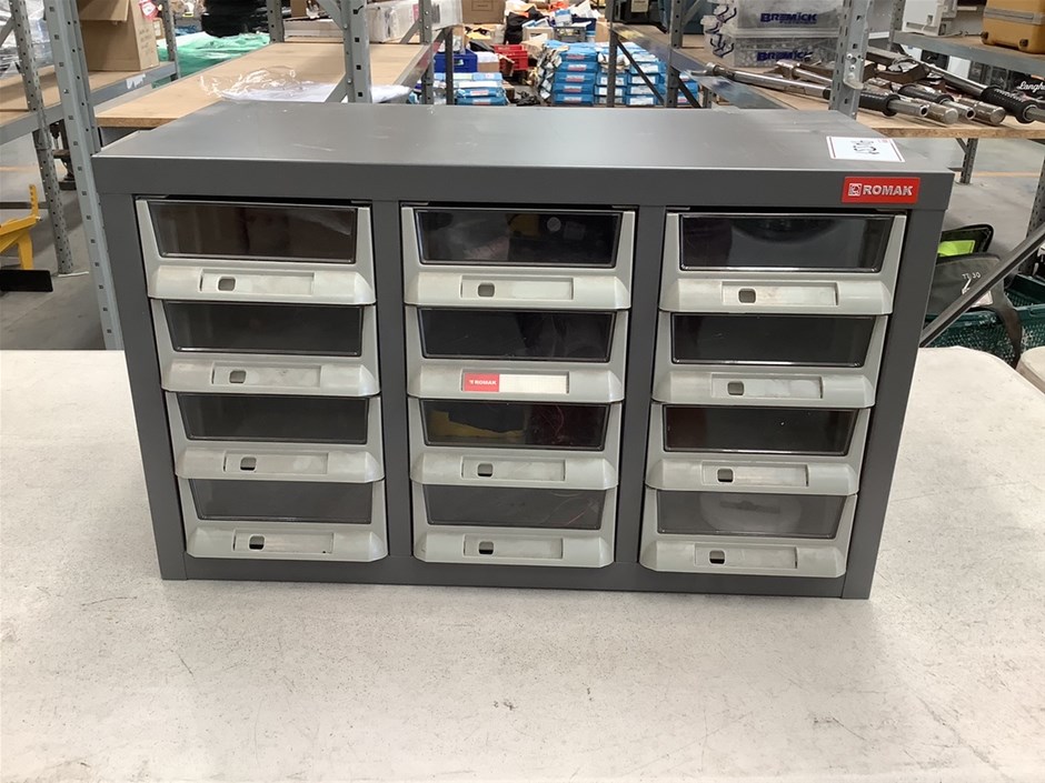 12 Draw Roman Storage Case Auction (0005-9030007) | Grays Australia