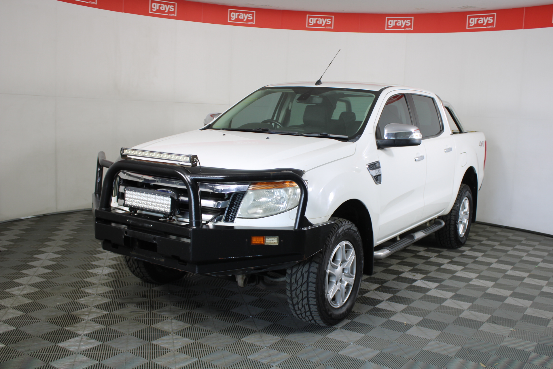 2012 Ford Ranger XLT 4X4 PX Turbo Diesel Manual Dual Cab Auction (0001 ...