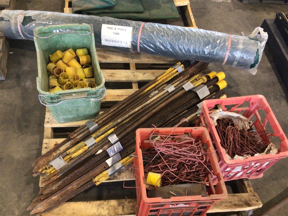 Qty of Star Droppers, Long Steel Pegs & Auction (0069-8014840) | Grays ...