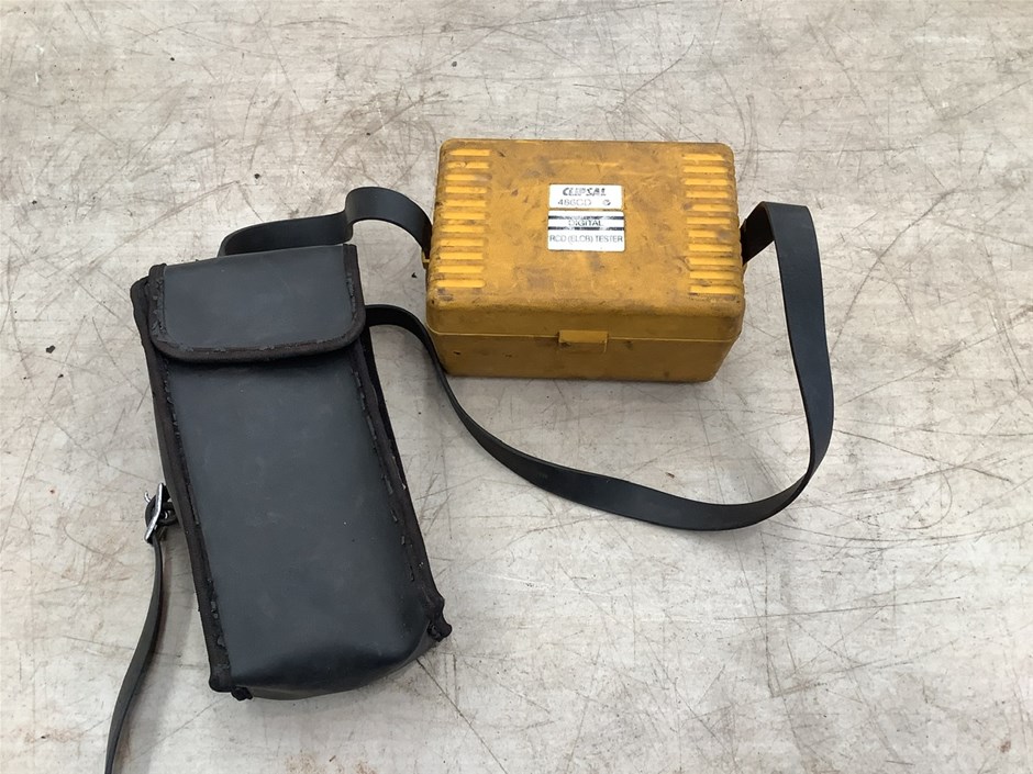 Clipsal 486CD Digital RCD Tester Auction (0024-9030357) | Grays Australia