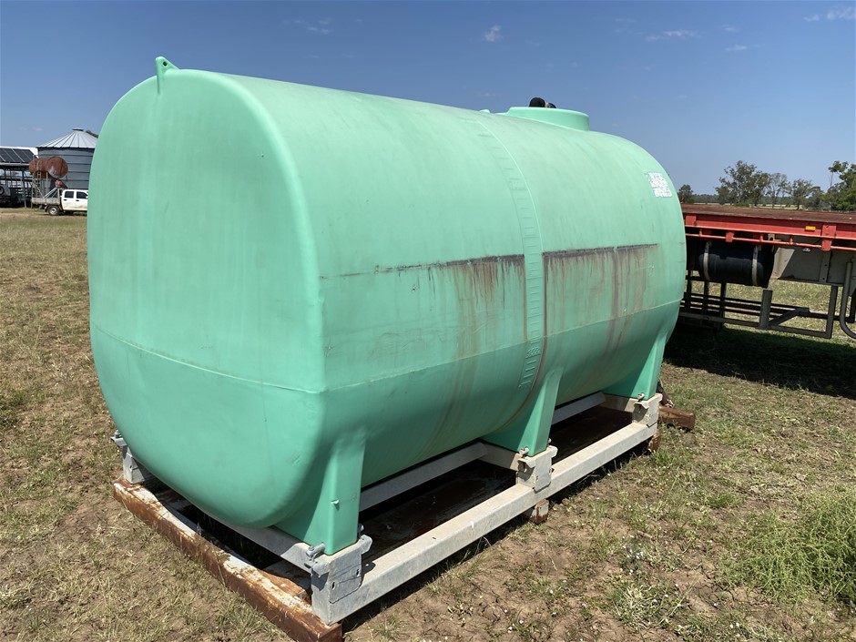 8000L Slip On Water Tank Auction (0035-7038524) | Grays Australia