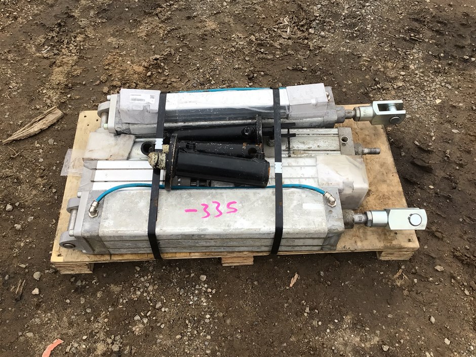 4 x Assorted Pneumatic Ram Auction (0142-3021660) | Grays Australia