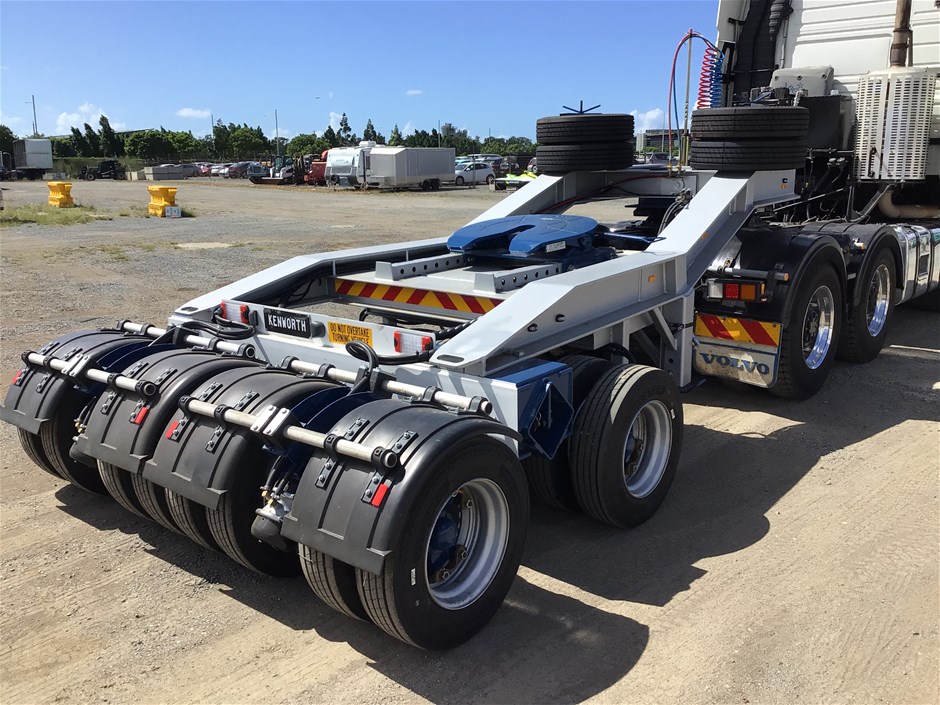 2021 Wese "Drake" 2 x 8 Widening Low Loader Dolly Trailer Auction (0001 ...