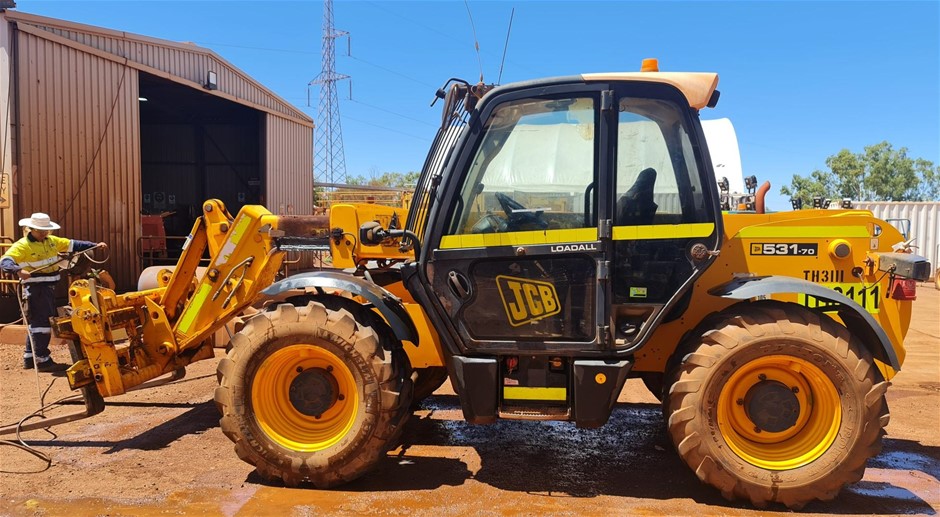 2012 JCB 531-70C Telehandler - 3.0t (7.0m) - Diesel (Tom Price) Auction ...