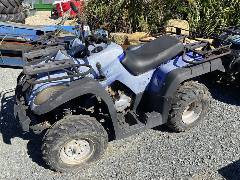 Crossfire 230cc 2WD Quad Bike Auction (0817-5048615) | Grays Australia