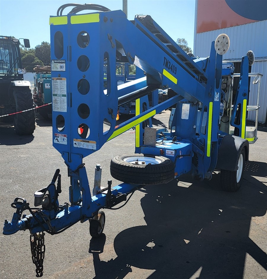 2012 Genie TZ34/20 Trailer Mounted Boom - 34ft (10.4m) (Bunbury ...