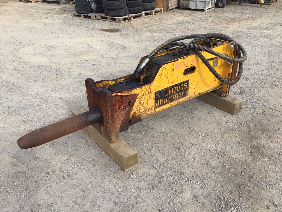Jhammer Excavator Hammer/ Rock Breaker to suit 20-35T Excavator Auction ...