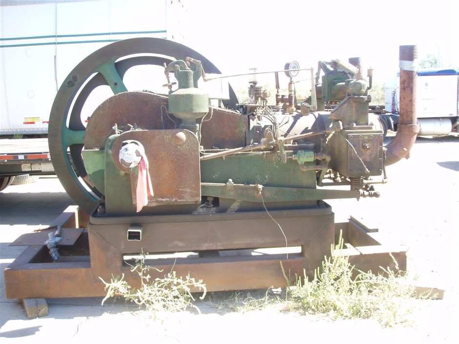 Circa 1910-1920 Western 100Hp Gas Engine Auction (0006-9031371) | Grays ...