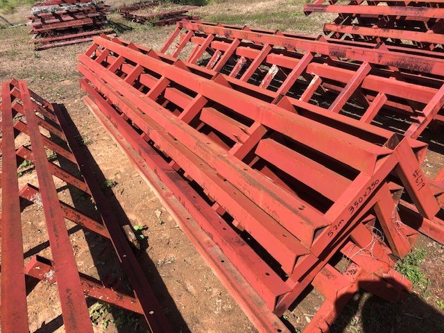 Qty 4x Steel Column Box Frames Auction (0679-7038376) | Grays Australia