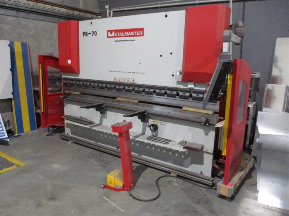 2018 Hafco Metalmaster Press Brake Auction (0004-7038431) | Grays Australia
