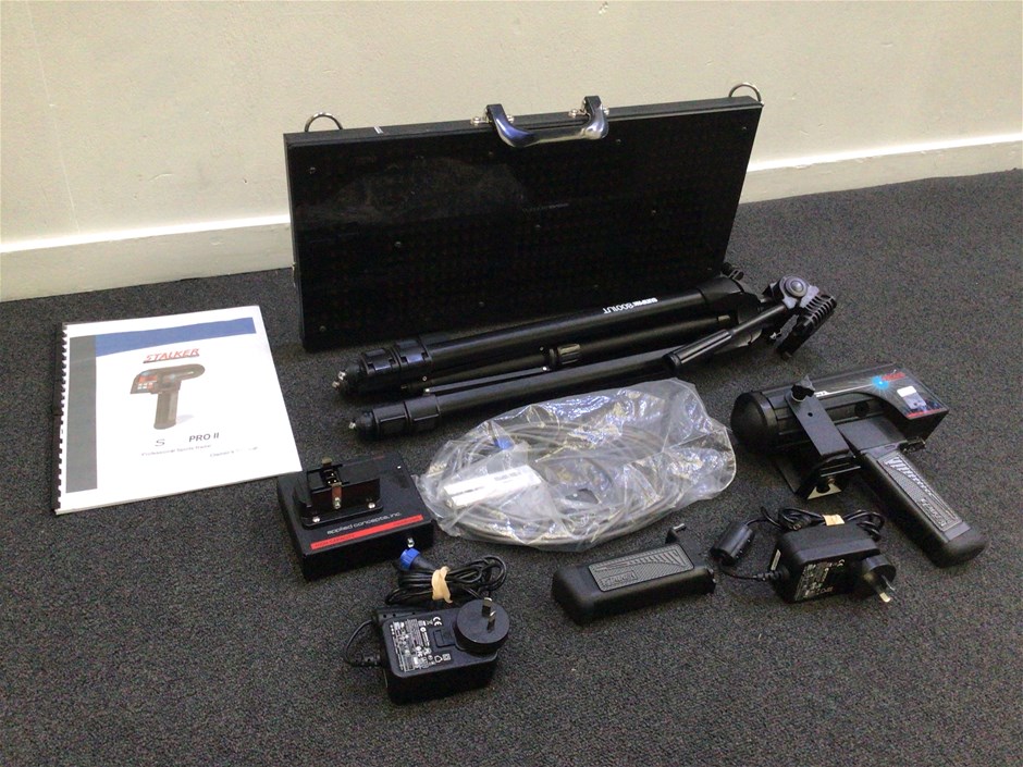Stalker Pro II Sports Speed Radar Detector Kit Auction (0107-7036292 ...