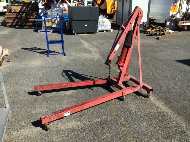 1500kg Mobile Engine Crane Auction (0095-9031205) | Grays Australia