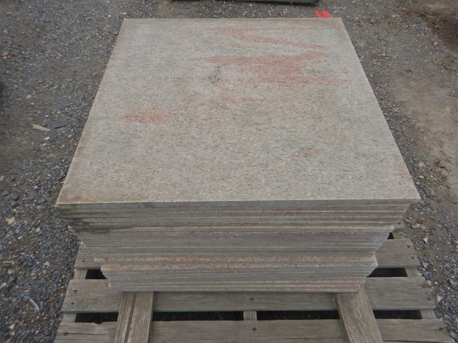 A Pallet of Granite Square Tiles, Gibli (Pooraka, SA) Auction (0016 ...