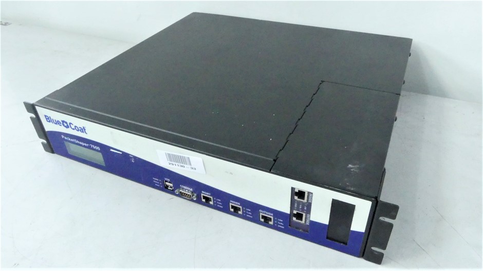 Packeteer PacketShaper 7500 Network Monitoring Device PS7500 Auction ...