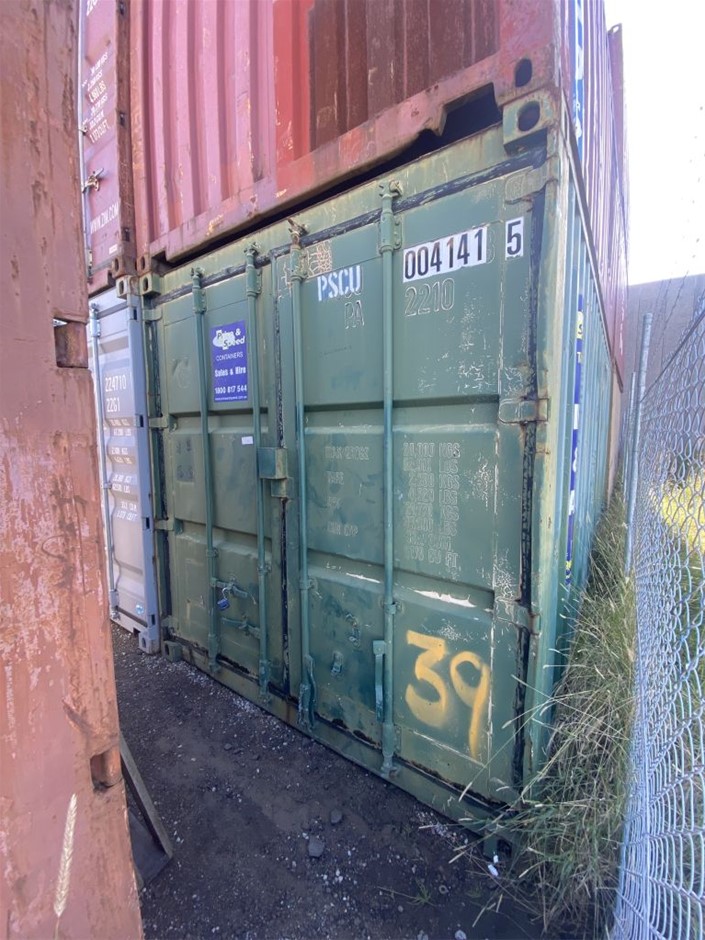 20’ Container Auction (0001-5048951) | Grays Australia