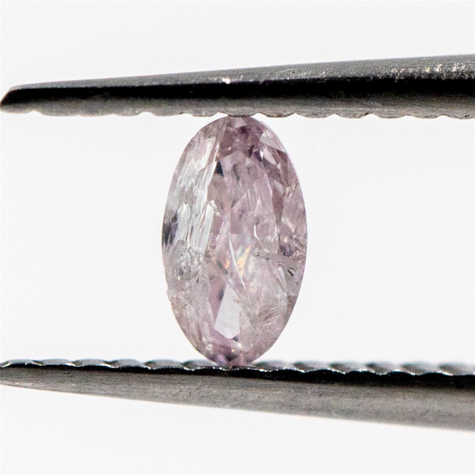 11 Point Stunning Untreated Pink Diamond Auction (0004-2544504) | Grays ...