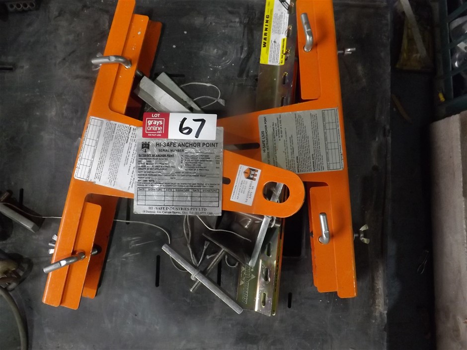 HI-SAFE ANCHOR POINT - roof edge restraint LS20 Auction (0067-3022163 ...