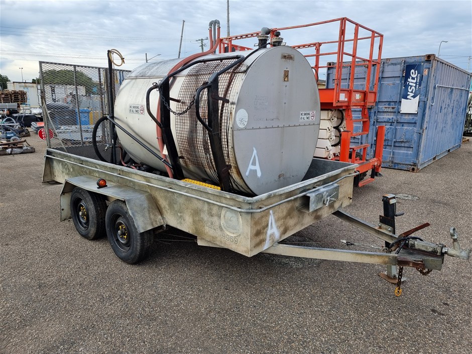 Trailer Mounted Emulsion Tank Auction (0001-7039542) | Grays Australia