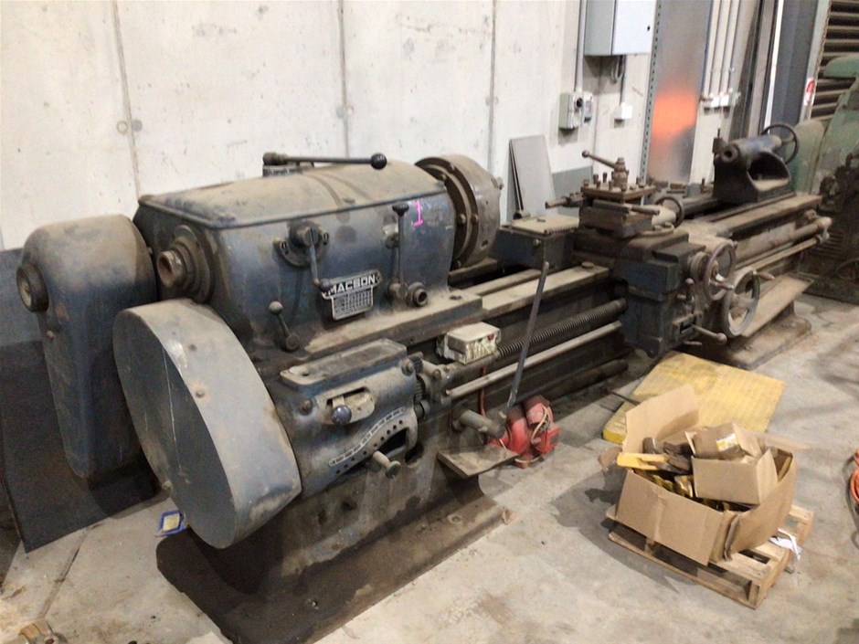 Macson Flat Bed Lathe Auction (0001-3022724) | Grays Australia