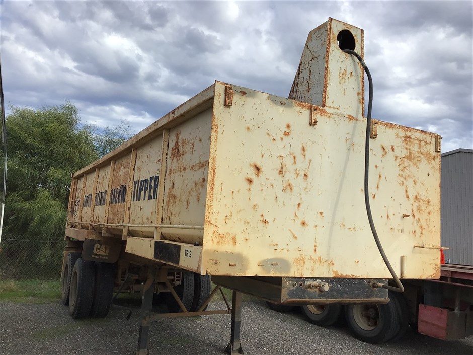 Tandem Rubbish Tipper Trailer Auction (0060-8015303) | Grays Australia