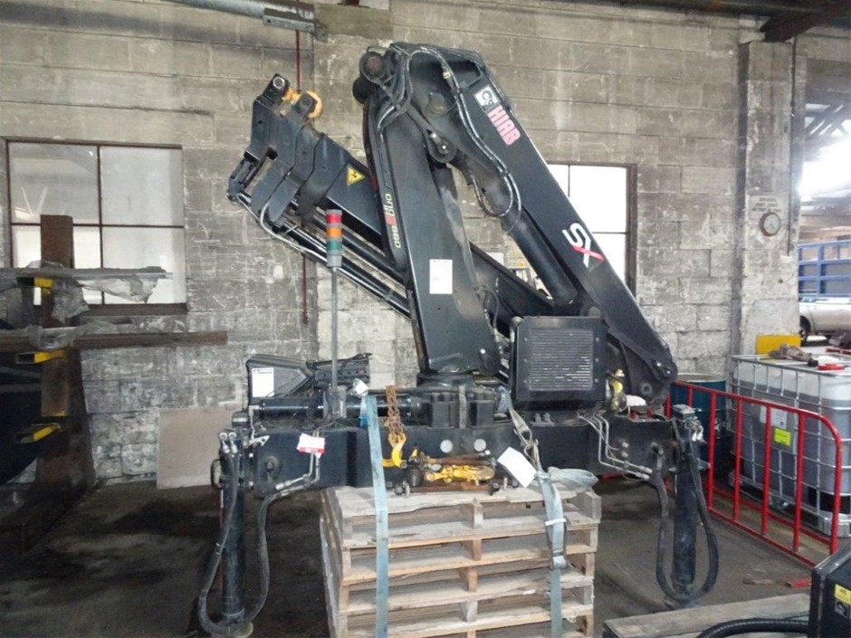2010 HIAB 099E-4-HIDUO 4000 Kg Truck Crane Auction (0050-8015377 ...