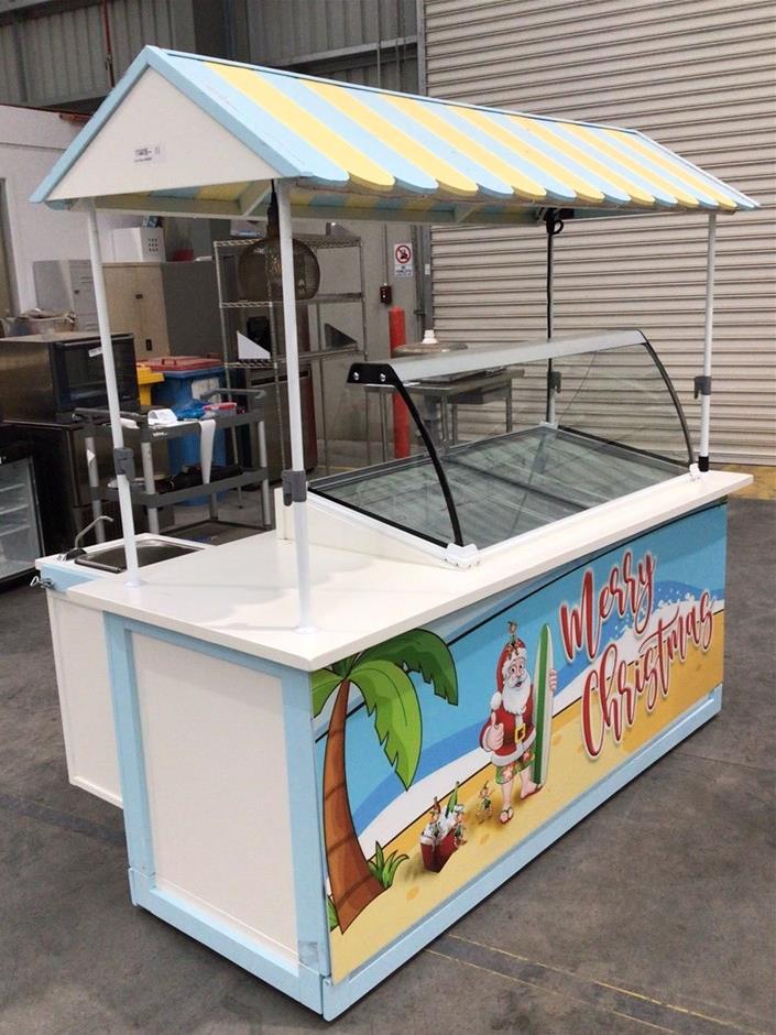 Refrigerated Ice Cream/Gelato Stand Auction (0029-3022189) | Grays ...