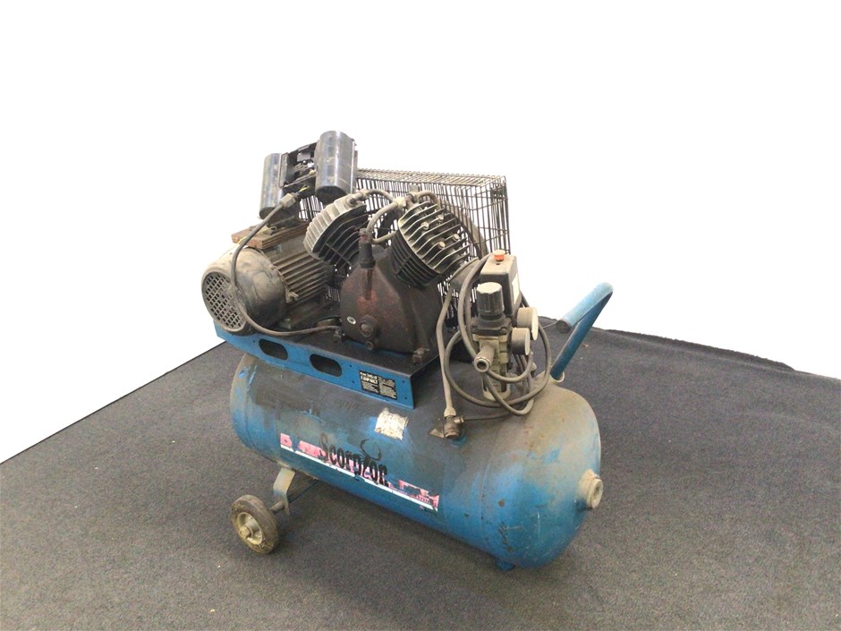 Scorpion air compressor Auction (0153-7041111) | Grays Australia