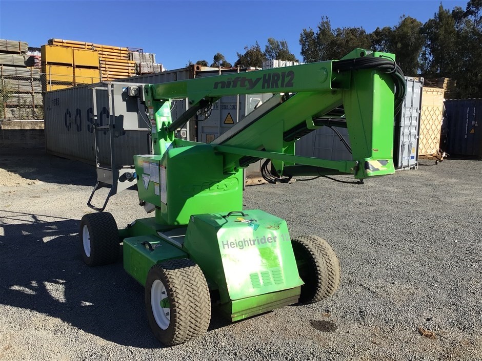 2014 Nifty HR12 Knuckle Boom Lift Auction (0012-5049171) | Grays Australia