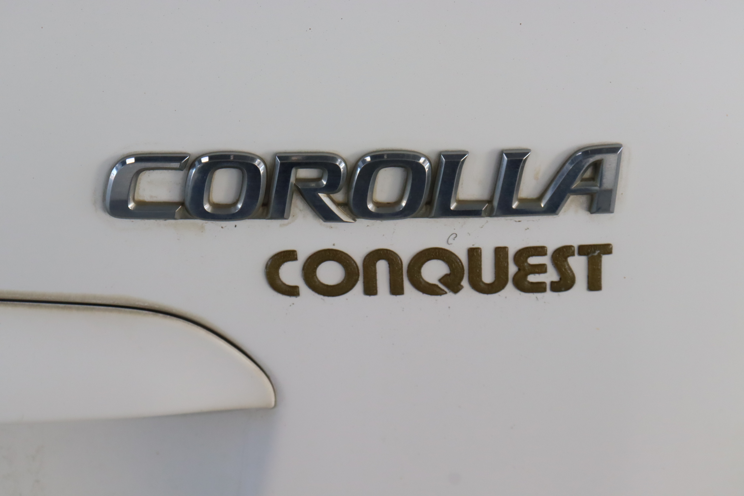 Toyota Conquest Logo 2003 Toyota Corolla Conquest ZZE122R Automatic