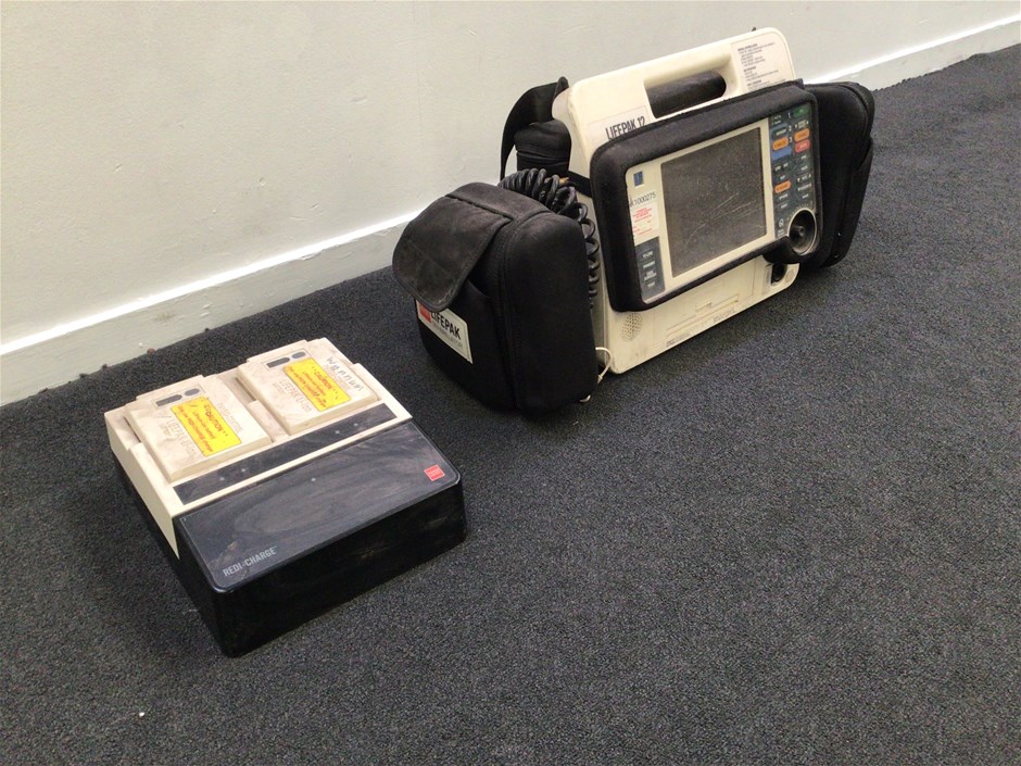 Lifepak 12 Defibrillator Auction (0007-7044977) | Grays Australia