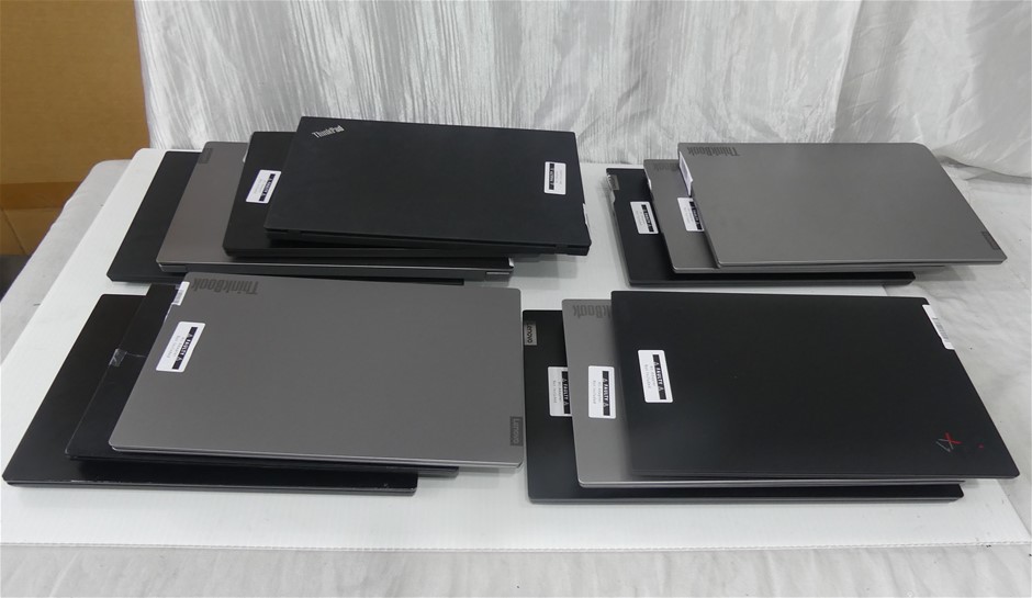Box of Assorted USED/UNTESTED Lenovo Laptops Auction (0002-2186143 ...