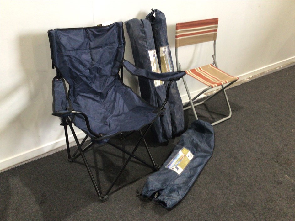 3x Trek Wonder Chairs & 1x Foldout Chair Auction (0043-7040244) | Grays ...
