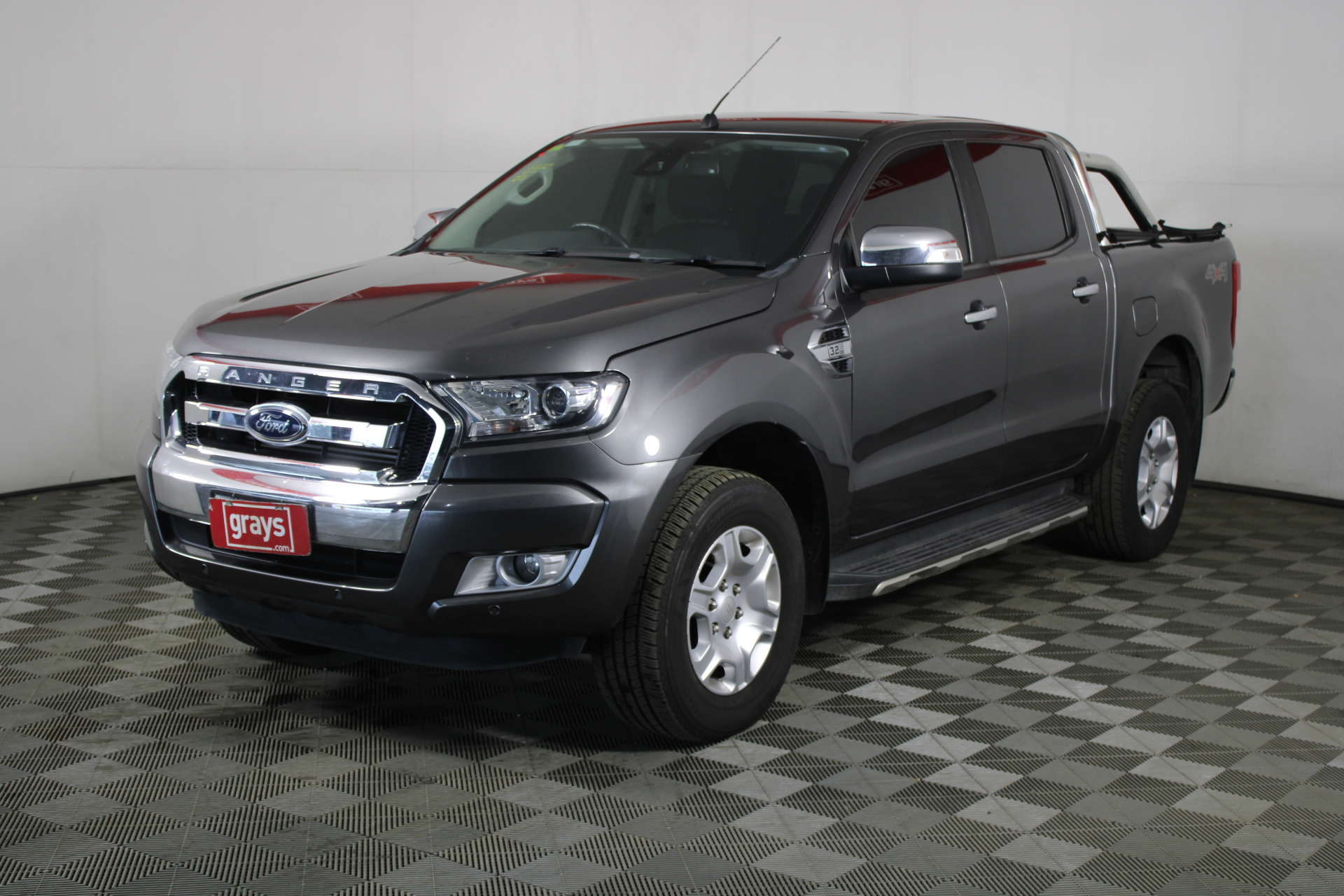 2017 Ford Ranger XLT 4X4 PX II Turbo Diesel Automatic Dual Cab Auction ...