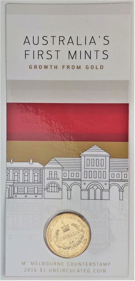 2016 M Australia's First Mints $1 Coin on Card Auction (0010-2544921 ...