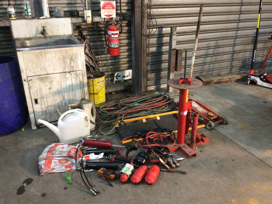 Qty Assorted Mechanical Workshop Accessories Auction (0128-7039910 ...